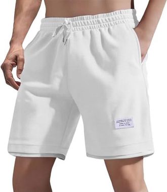 Generic Short cargo chino pour homme - Short de sport avec poches extensibles - Pantalon chino pour la gym, la marche, la marche, le jogging, le salon, lentra