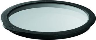 Rösle Couvercle Fraîcheur en Verre avec Bord en Silicone - Couvre Tout Alimentaire pour Fermer Saladiers, Bols, Casseroles - Passe au Lave-Vaisselle, 20 cm,