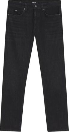 HUGO BOSS Homme, Jeans, Noir, Taille: W36 P-Delaware Stretch Slim Fit Jeans