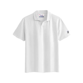 Saint Barth Piqu&eacute; Baumwoll-Polo - - Tops - Herren - Wei&szlig; - 2XL