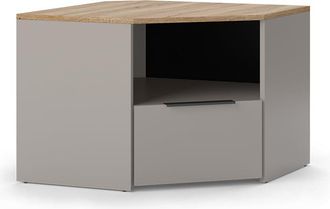 Vicco Lowboard Wido, Greige, 68 x 50 cm