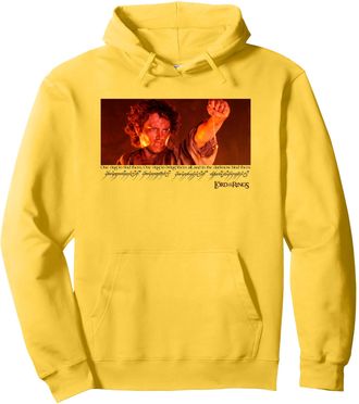 The Lord Of The Rings Lord of The Rings Frodo Raising A Ring Pullover Hoodie