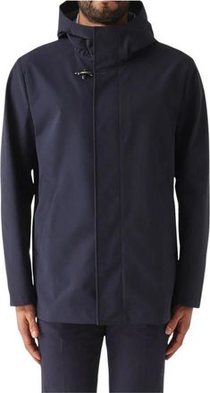 Fay Homme, Manteaux, Bleu, Taille: M Parka Travel