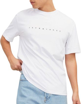 Jack & Jones Jack & Jones Herren Jjestar Jj Tee Noos T-Shirt, Wei&szlig;, XXL EU