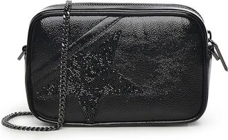 Golden Goose Femme, Sacs, Noir, Taille: ONE Size Star Mini Sac Bandoulière en Cuir