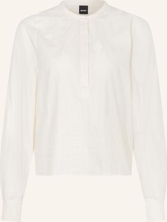 HUGO BOSS Blusenshirt Banalia weiss
