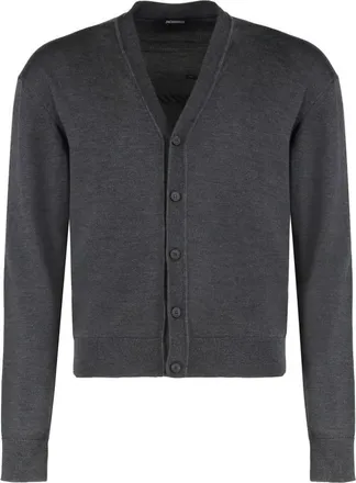 Jacquemus Herren, Strickwaren, Grau, XLGr&ouml;&szlig;e