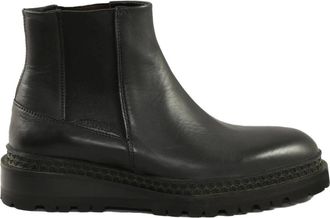 A.Testoni Homme, Chaussures, Noir, Taille: 38 EU Beatles Chelsea Bottes