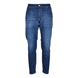 Dondup Homme, Jeans, Bleu, Taille: W32 Jeff Carrot Fit Jeans