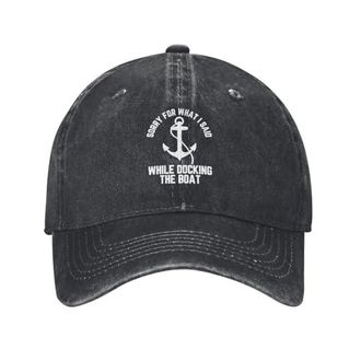 Generic Je suis D&eacute;sol&eacute; pour Ce Que JAi Dit en Amarrant Le Bateau. Homme Femme Casquette De Baseball sans D&eacute;formation Chapeau Athl&eacute;tique Snapback Cap pour Cycl