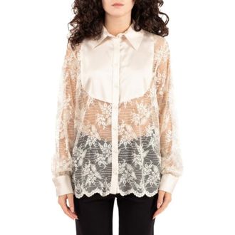 Hanita Damen, Blusen & Hemden, Beige, XSGr&ouml;&szlig;e