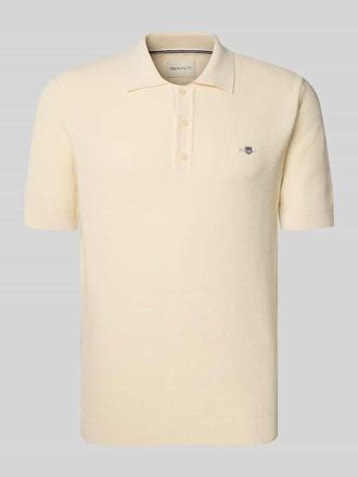 GANT Regular Fit Poloshirt mit Label-Stitching