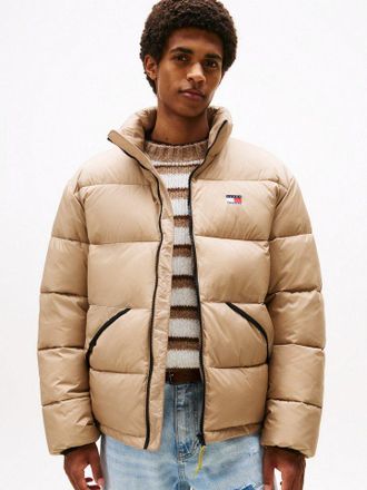 Tommy Jeans Steppjacke VAIL PUFFER Winterjacke Pufferjacket Regular fit mit Rundhalsausschnitt