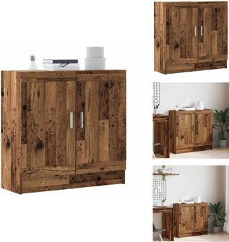 vidaXL Vidaxl - Meuble vieux bois 82,5x30,5x80 cm bois ding&eacute;nierie - Armoire &agrave; Livres - Armoires &agrave; Livres - Biblioth&egrave;que - &Eacute;tag&egrave;re