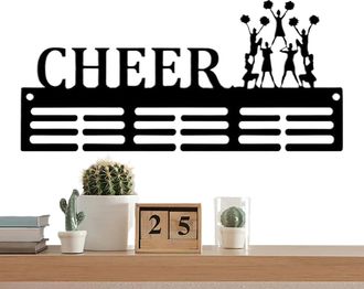 Generic Cheerleader-Belohnungsst&auml;nder - Wandhalterung aus Metall f&uuml;r Troph&auml;en und B&auml;nder, vielseitiger Ausstellungsst&auml;nder, Organizer f&uuml;r Sportaktivit&auml;ten, ro