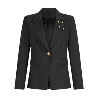 Liu Jo Schwarze Jacken f&uuml;r Frauen - - Jackets - Damen - Schwarzk - XL