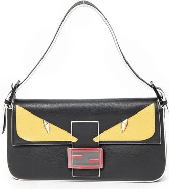 Fendi Crossbody Bags - Monster Mania Baguette - Gr. unisize - in Schwarz - f&uuml;r Damen