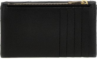 Saint Laurent Cassandre Card Case - Black