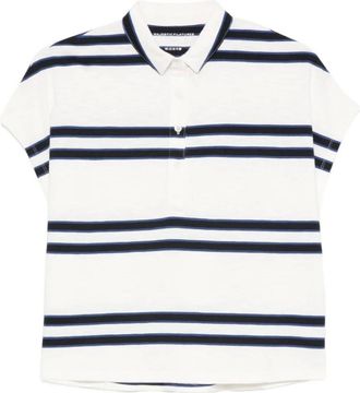Majestic Filatures Femme, Tops, Blanc, Taille: 34 FR Polo Chemises