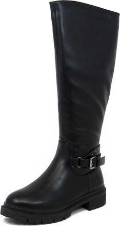 Lumberjack Lumberjack Damen Jacqueline Kniehohe Stiefel, Schwarz, 38 EU