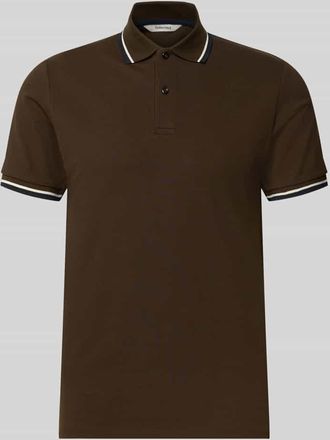 Selected Slim Fit Poloshirt aus Baumwoll-Mix Modell ATLAS