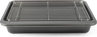 Russell Hobbs Stapelbares 7-teiliges Backset - PPG Skandia Extreme Antihaftbeschichtung, Backblech, Br&auml;ter, Backformen/-bleche, Karbonstahl, Edelstahl-Kochgitter