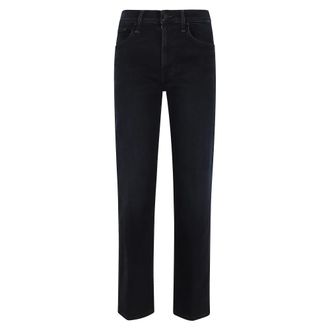 Mother The Mid Rise Rambler Zip Ankle - - Jeans - Damen - Blau - W27