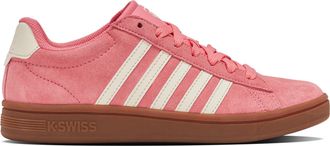 K-Swiss Damen Court TIEBRK II Sneaker, Pink Lemonade/Whitecap Gray/Gum, 41.5 EU