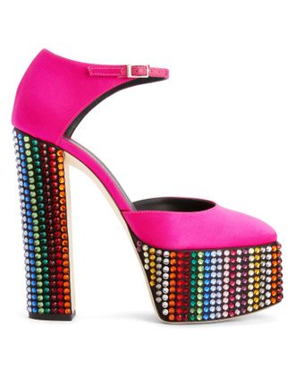 Giuseppe Zanotti BEBE STRASS Platforms