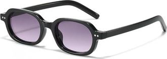 Generic Lunettes De Soleil Elliptiques &Agrave; Petite Monture For Hommes Et Femmes, For Les D&eacute;placements, La S&eacute;ance Photo, Le Shopping(Purple)
