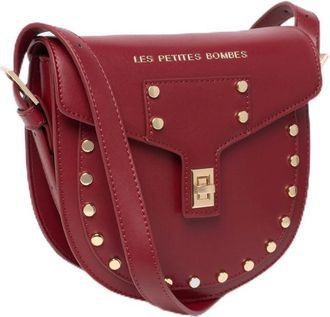 Les P'tites Bombes Sac Bandouliere Muriel Umhängetasche, Banane, rot