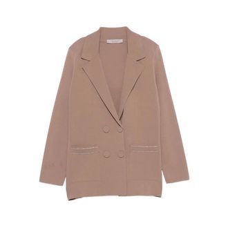 D.exterior Doppelreihiger Blazer mit Verzierungen - - Jackets - Damen - Braun - S