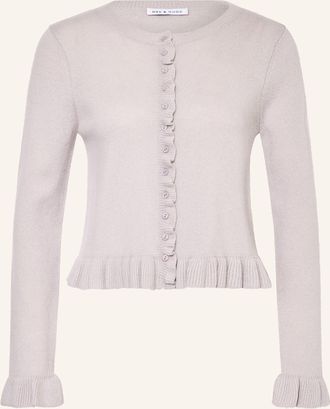 Mrs & Hugs Mrs & Hugs Strickjacke Mit Cashmere grau