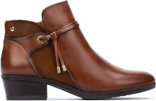 Pikolinos Bottines à Talon en Cuir DAROCA pour Femme Color Cuero