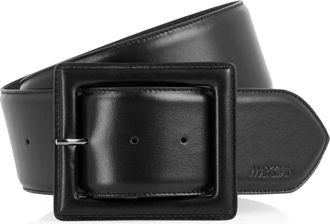 Marc Cain Breiter Leder-Tailleng&uuml;rtel - - Accessories - Damen - Schwarzk - S