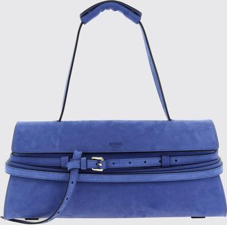 Moschino Sac Port&eacute; &eacute;paule MOSCHINO COUTURE Femme couleur Bleu