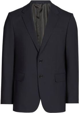 Au Printemps Paris Kostumemjacke in gemischter Wolle - blau