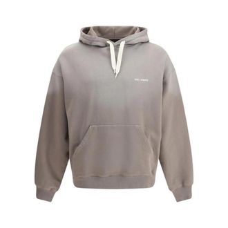 Axel Arigato Verstellbare Kapuze Baumwollhoodie mit K&auml;ngurutasche - - Sweatshirts & Hoodies - Herren - Braun - XS