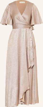 Phase Eight Wickelkleid Julissa Mit Glitzergarn Und Volants gold