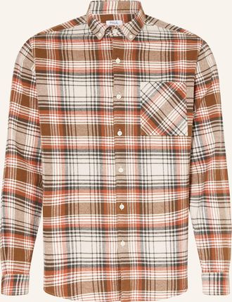 Paul Paul Flanellhemd Comfort Fit orange