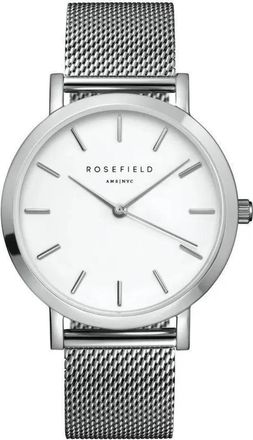 Rosefield Uhr - Damenuhr Mercer Rund Mesh - Gr. unisize - in Silber - für Damen