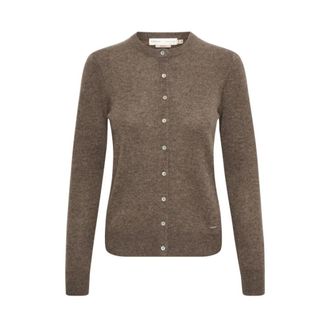 Inwear Lukka Cardigan - - Knitwear - Damen - Braun - S/M