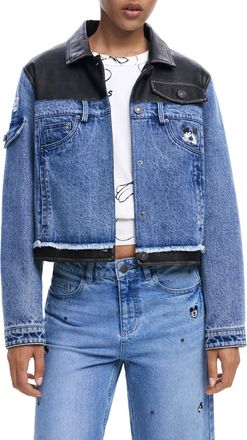 Desigual CHAQ_CONSTRA, 5053 Denim MEDIUM WASH, XL