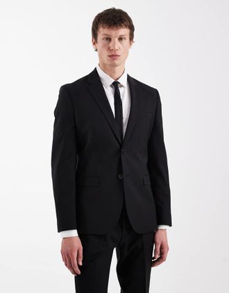 HUGO BOSS HUGO Red - Arti Hesten - Veste de costume densemble ajust&eacute;e - Noir