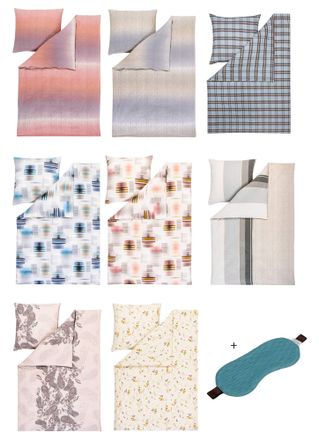 ESTELLA Edelflanell Winter Bettw&auml;sche | 100% Baumwolle | pflegeleicht und trocknerfest | 155x220 cm + 80x80 cm | Campitello Vino