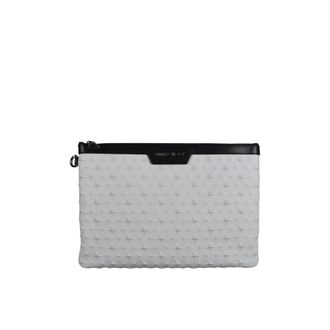 Jimmy Choo London Homme, Sacs, Blanc, Taille: ONE Size Derek Clutch Bag
