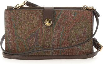 Etro Femme, Sacs, Multicolore, Taille: ONE Size Essential Arnica Wallet