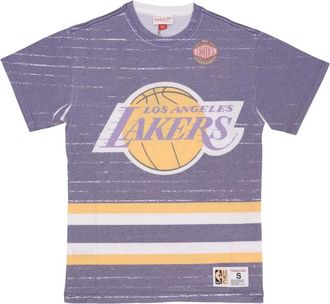 Mitchell & Ness NBA Jumbotron 3.0 Lakers Tee - - Tops - Herren - Mehrfarbig - XL