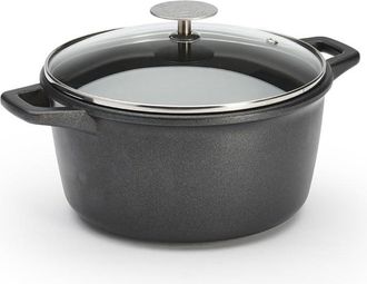 De Buyer De Buyer Choc Extreme Topf mit Glasdeckel, Silber