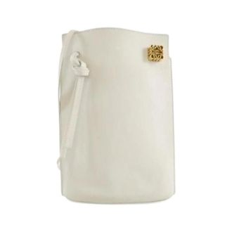 Loewe Sac port&eacute; &eacute;paule Pre-owned - Femme - Pre-owned - Blanc - Taille: ONE Size